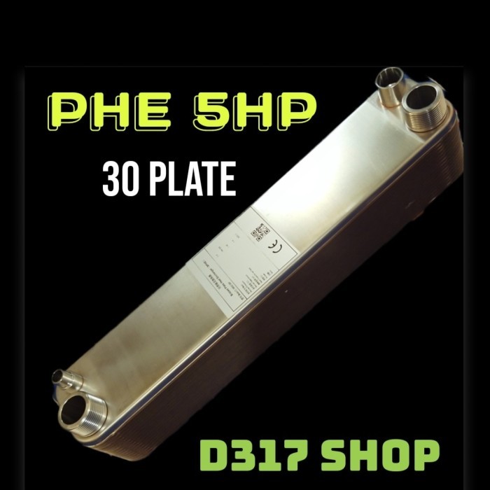 Jual PHE 5HP / 5PK 30 Plate Heat Exchanger Evaporator BPHE | Shopee ...