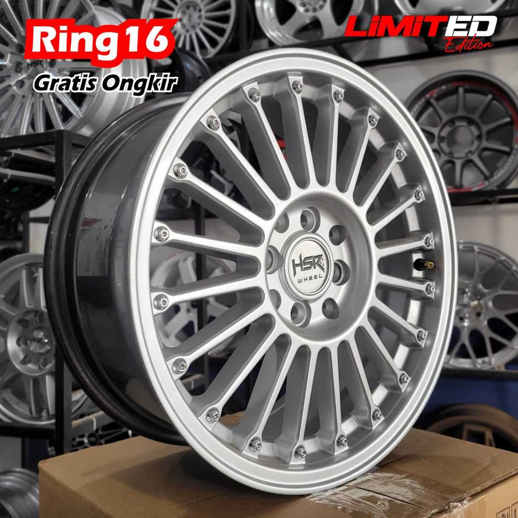 Jual Velg mobil ring 16 HSR JJC velg mobil racing r16 Agya,ayla,ignis,brio,calya,sigra,jazz ...