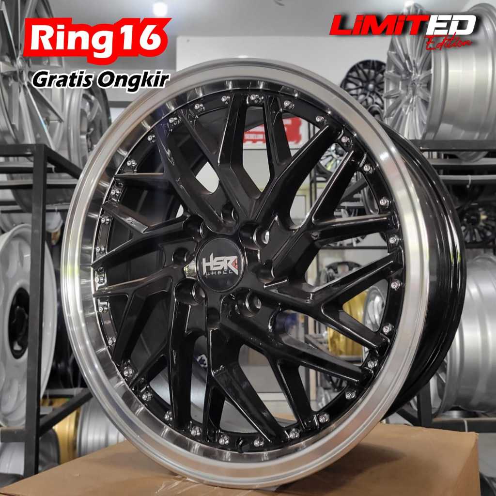 Jual Velg mobil ring 16 HSR SEPULU velg mobil racing r16 Agya,ayla,ignis,brio,calya,sigra,jazz ...