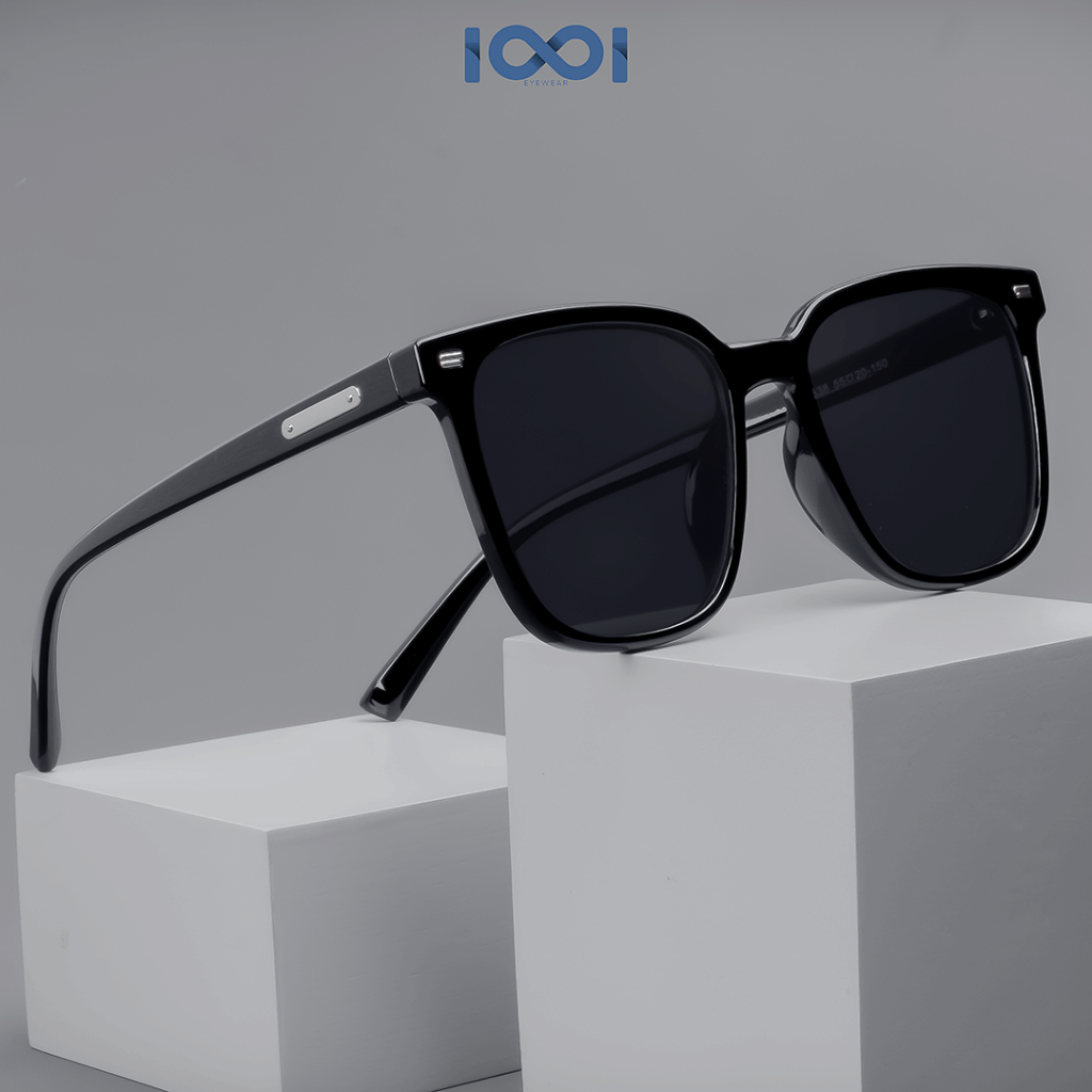 Jual IOOI Eyewear - Kacamata Hitam Kotak Sunglasses Model PC Fashion ...