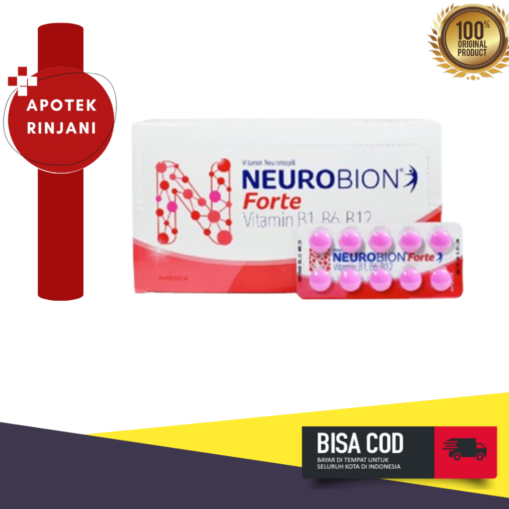 Jual NEUROBION FORTE VITAMIN NEUROTROPIK (10 TABLET) | Shopee Indonesia