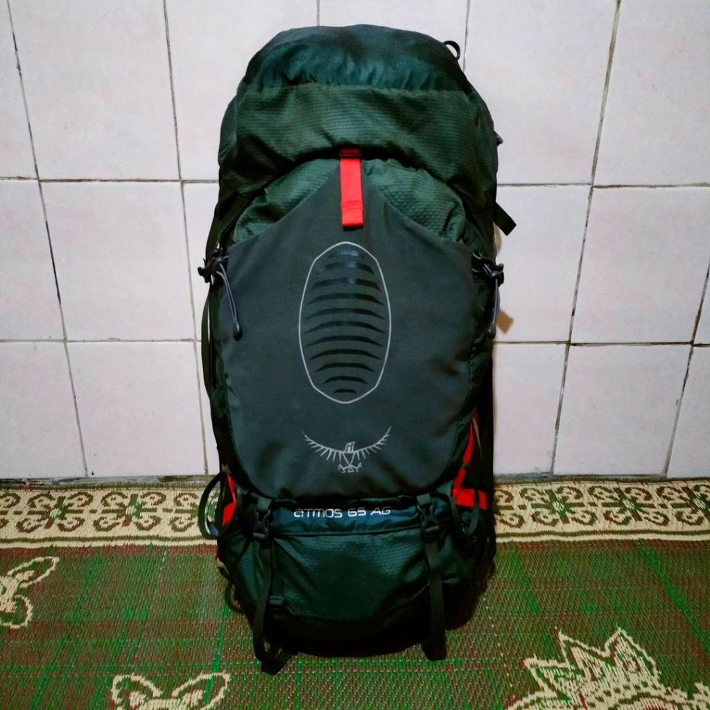 Jual OSPREY ATMOS AG OLIVE 65L TORSO M | Shopee Indonesia