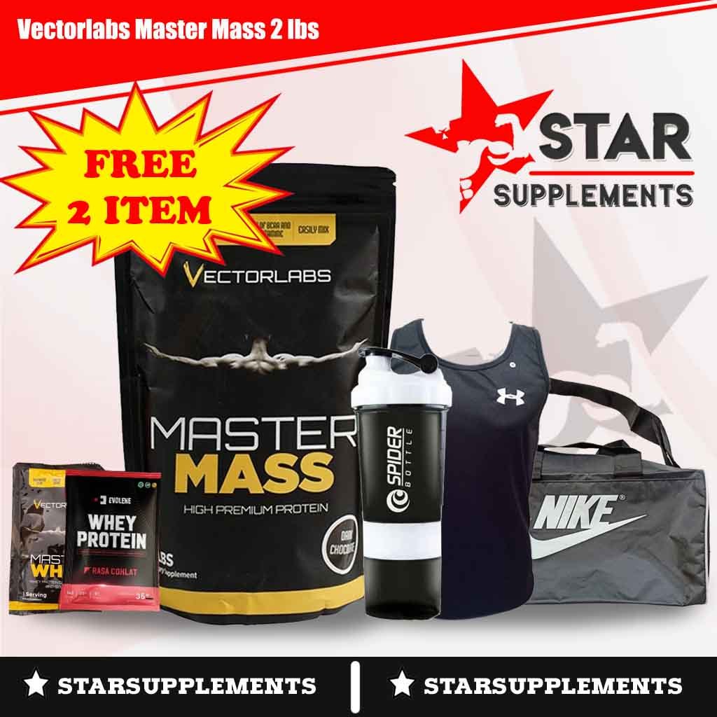 Jual Vectorlabs Master Mass 2 lbs (900 gr) / Vector Labs Susu Weight Gainer 2lbs 2lb 2 lb BPOM ...