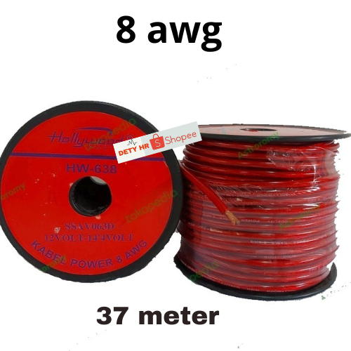 Jual Kabel Power Amplifire 8 awg Kabel Audio Power 8 Awg | Shopee Indonesia