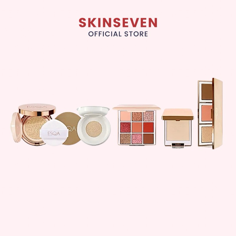 Jual ESQA • Flawless Powder Foundation Micro Setting Powder Eyeshadow ...