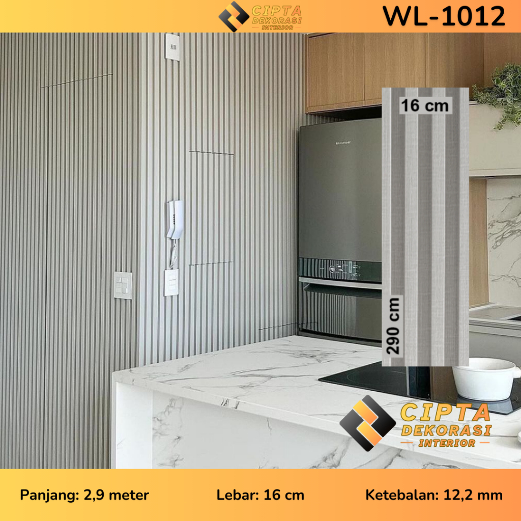 Jual Tipe [WL 1012] Wallpanel WPC Tahan Air - Tahan Cuaca - tahan rayap ...
