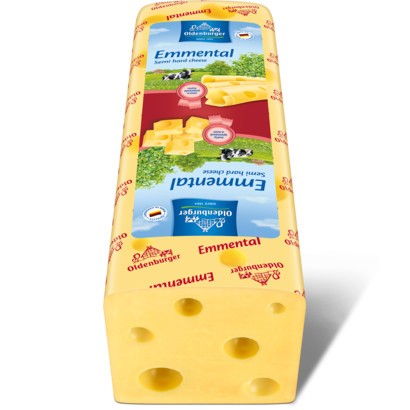 Jual Emmental Cheese Oldenburger / Keju Emmental Oldenburger - REPACK ...