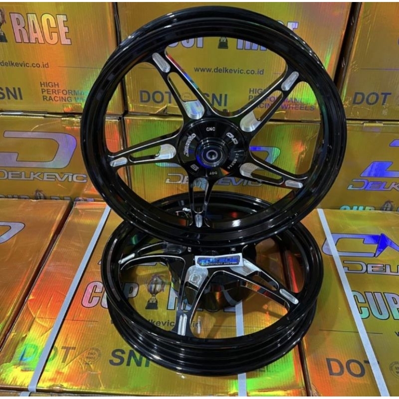 Jual velg delkevic tipe K-speed Vario 110/125/150/160 beat Scoopy Genio ...