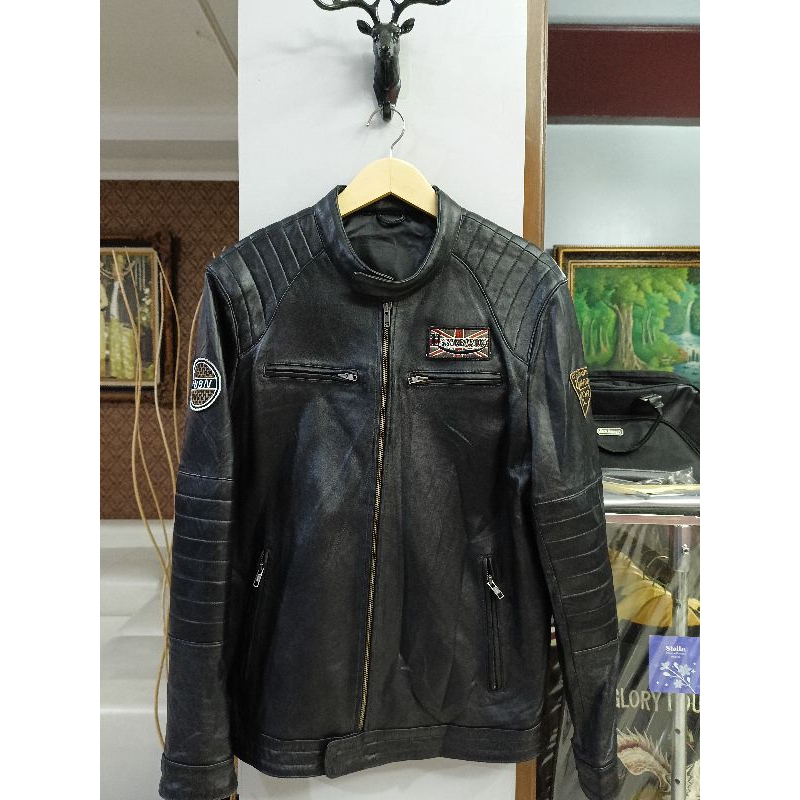 Jual jaket kulit URBAN BARON (size XL) | Shopee Indonesia