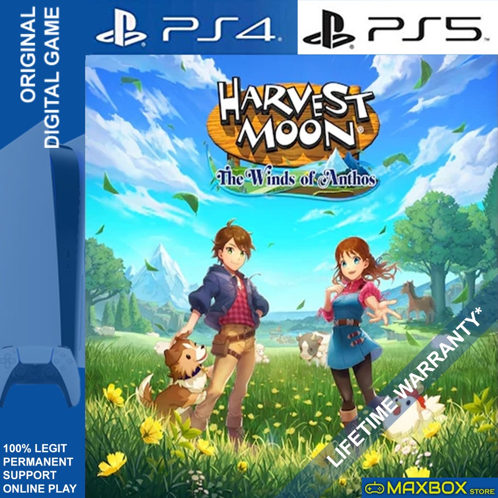 Jual Harvest Moon: The Winds Of Anthos PS4 PS5 Original Game | Shopee ...