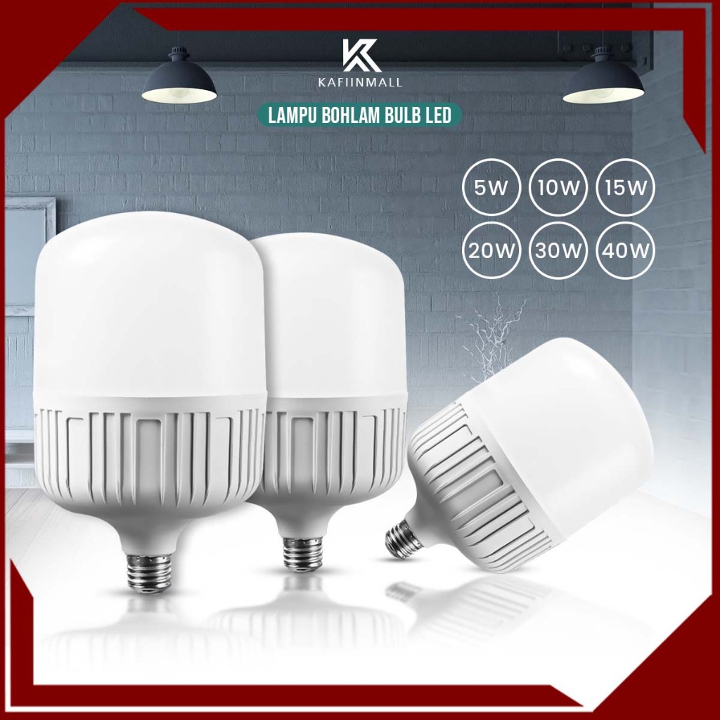 Jual HORICI 5W 10W 15W 20W 30W 40W BOLA LAMPU LED LAMPU CAPSUL MURAH GROSIR T PUTIH LAMPU TERANG ...
