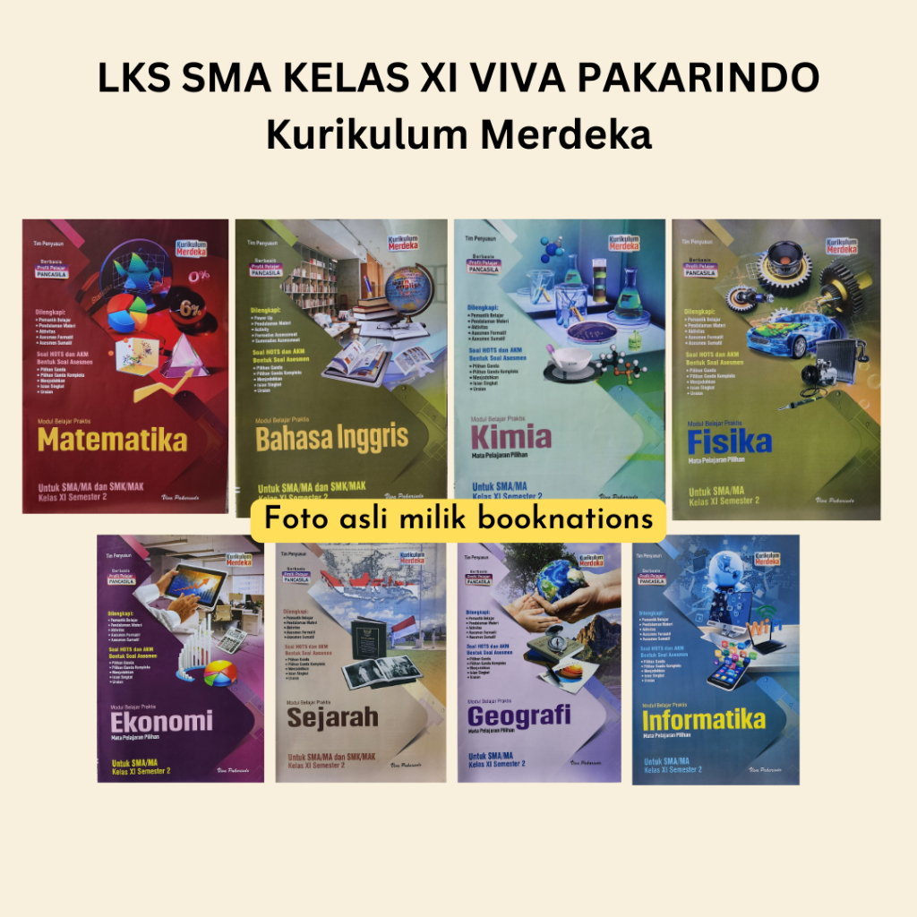 Jual BUKU LKS SMA KELAS XI 11 VIVA PAKARINDO SEMESTER 2 Kurikulum Merdeka | Shopee Indonesia