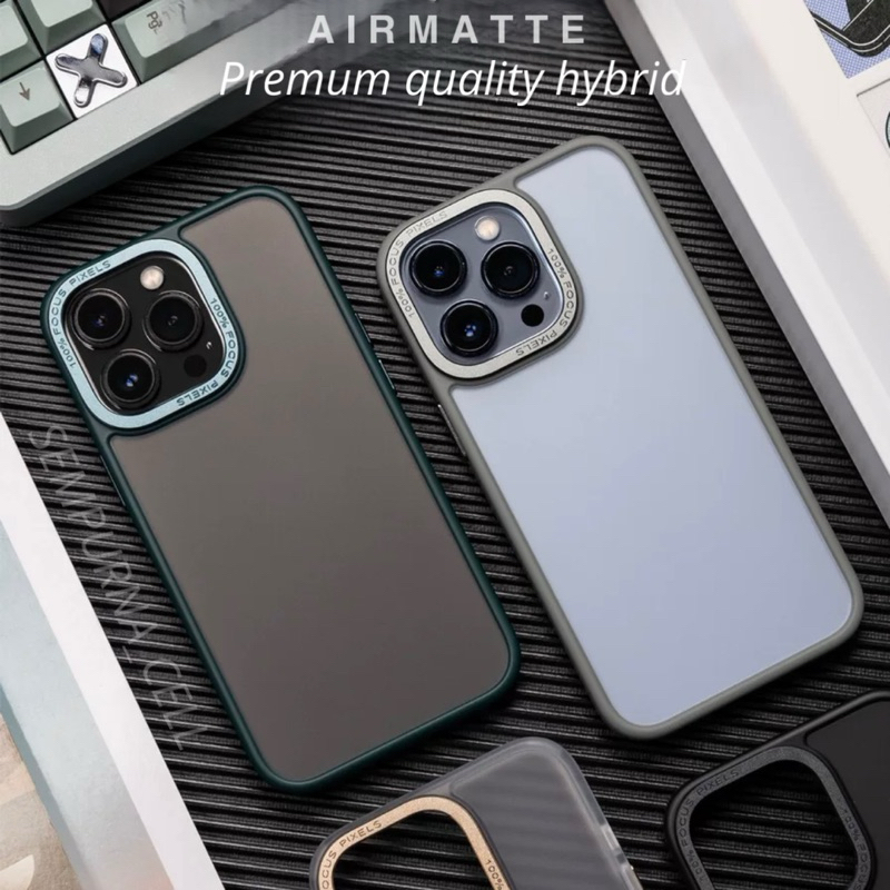 Jual Case Neo Hybrid Matte Doff Casing Premium Untuk iPhone 11 12 13 14 15 16 Pro Max Plus ...