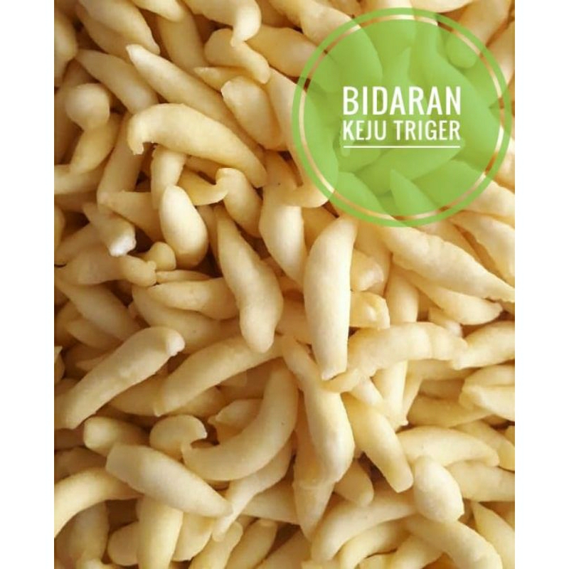 Jual Bidaran Keju Triger Mini Gurih Renyah Snack Curah Murah | Shopee ...