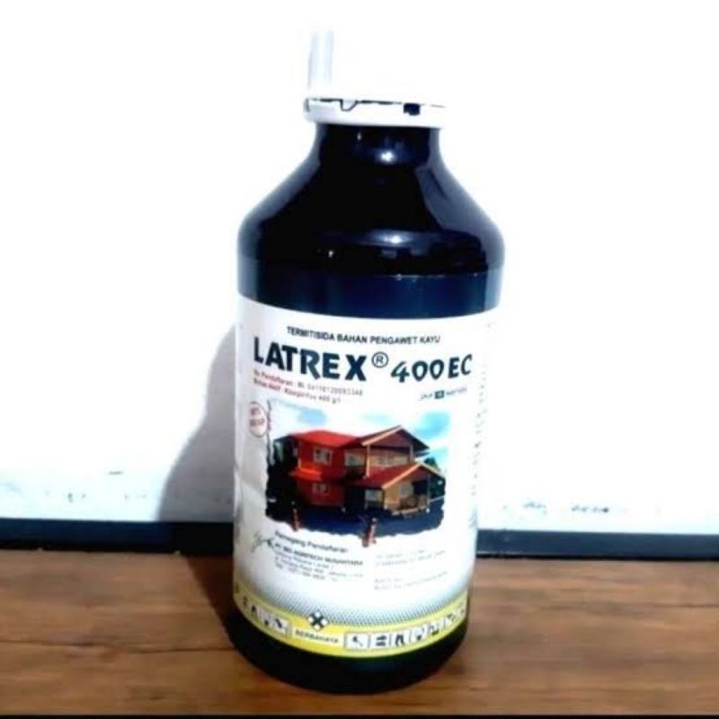 Jual Latrex 400EC 1 Liter Termitisida Obat Anti Rayap | Shopee Indonesia