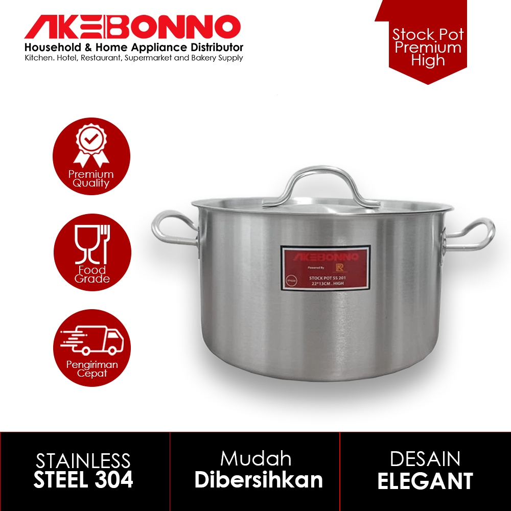 Jual AKEBONNO - Pot High Stock/Panci Jumbo/Dandang Penanak Nasi Resto ...