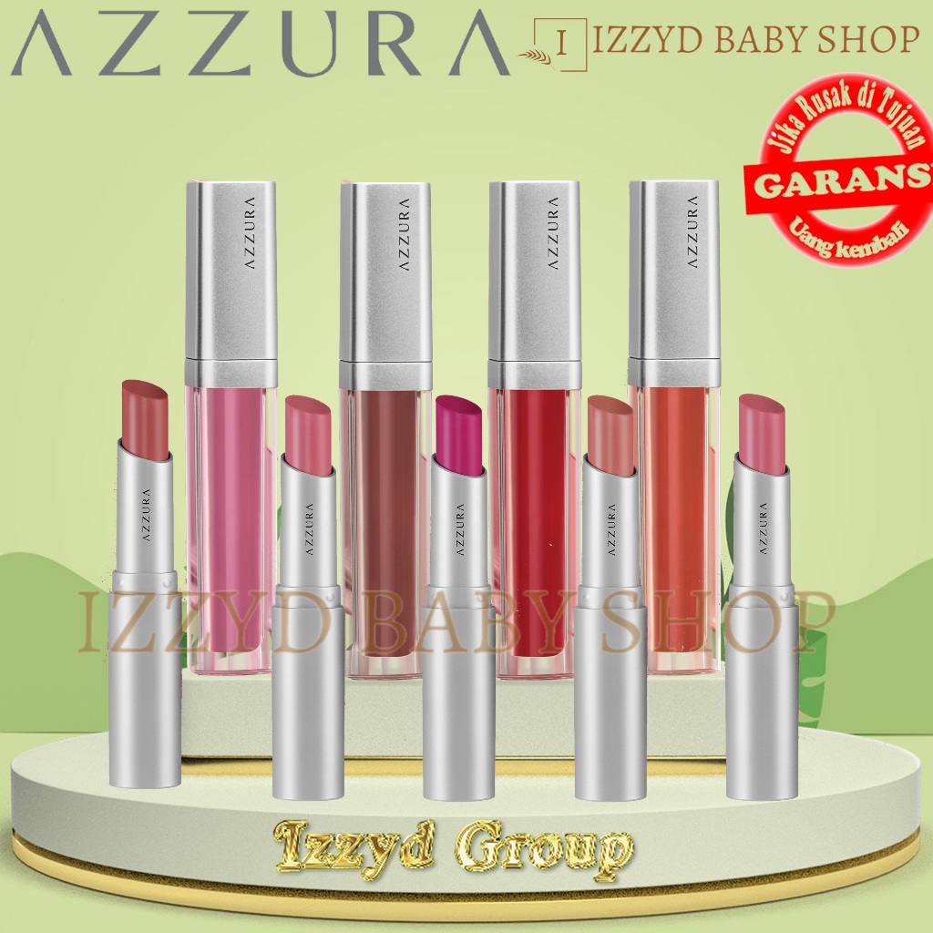 Jual AZZURA azzura Matte lipstik longlasting lipstik Lipcream tahan ...