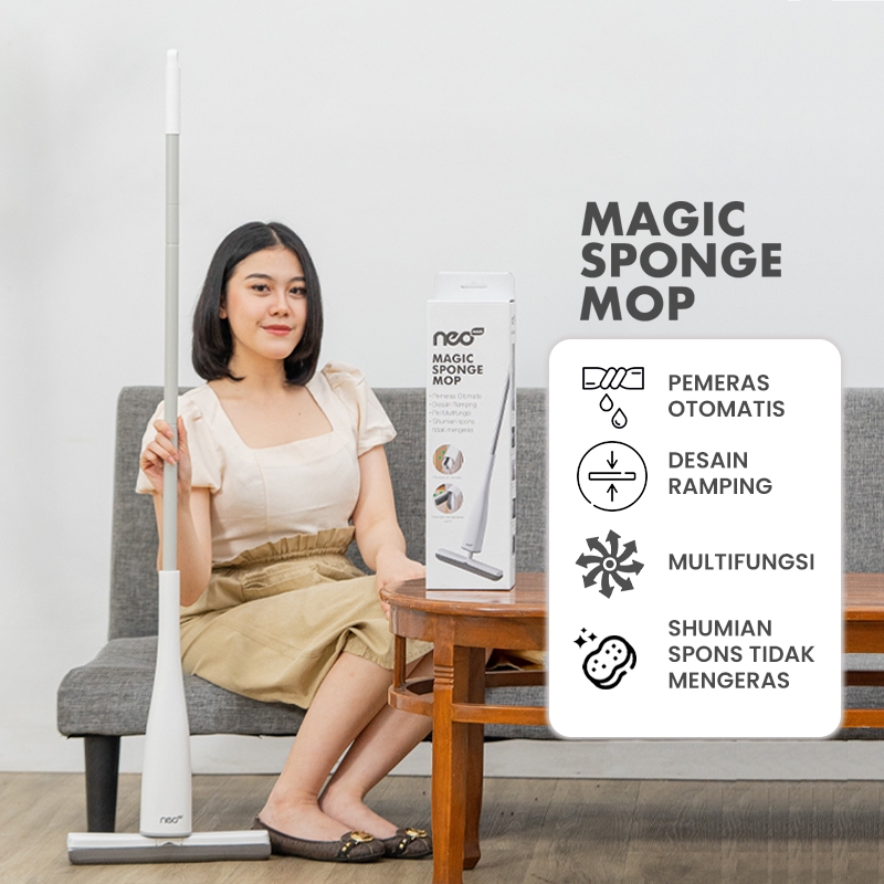 Jual NEOHAUS MAGIC SPONGE MOP | Shopee Indonesia