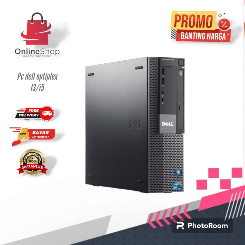 Jual PC DELL OPTIPLEX i3/i5 Slim ram 4gb/ hdd 500gb murah | Shopee ...