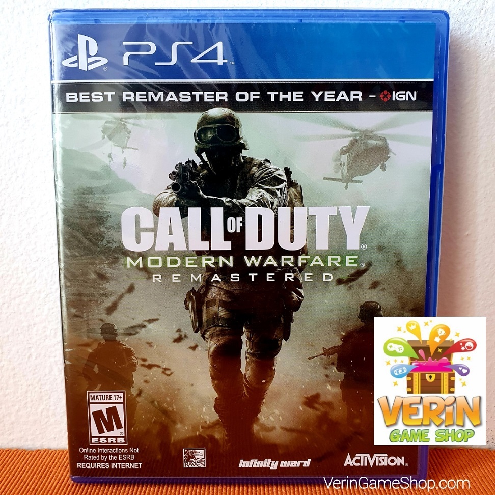 Jual Ps4 Call Of Duty Modern Warfare Remastered Cod Mw Remaster