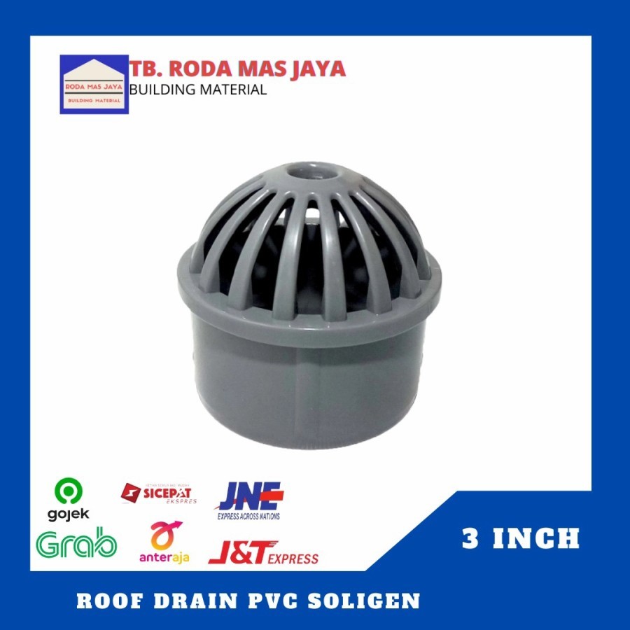 Jual Roof Drain/ Saringan Talang/Saringan Dak Plastik PVC 3 Inch ...