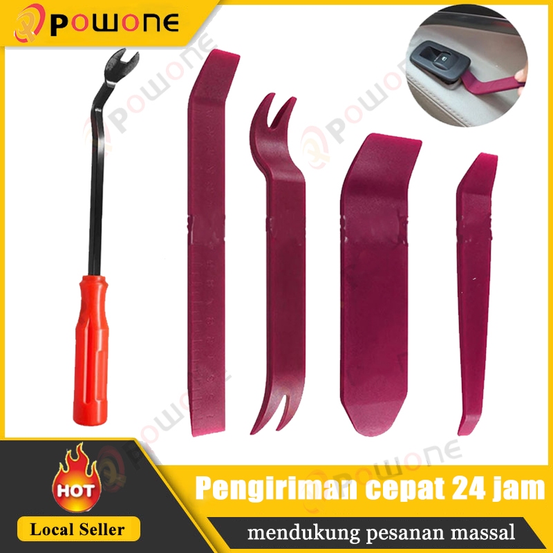 Jual Alat Perbaikan Lampu 4Pcs Car Trim Removal Tool Kit Panel Door ...
