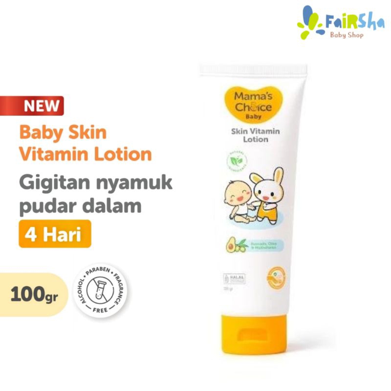 Jual Mama's Choice Baby Skin Vitamin Lotion 100ml/Body Lotion Bayi ...