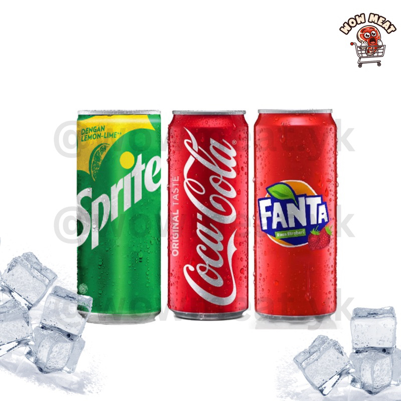 Jual Coca Cola | Fanta | Sprite Kaleng 250 Ml | Shopee Indonesia