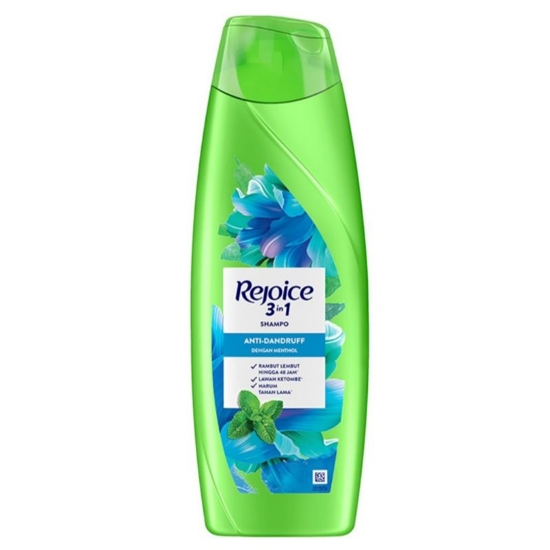 Jual Rejoice Shampoo Hijab Anti Dandruff 3in1 | Rich Soft Smooth 340ml | Shopee Indonesia