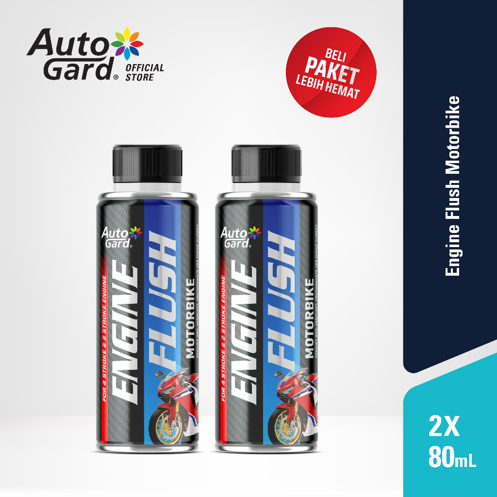 Jual AutoGard - [BUNDLE] Engine Flush Motor 80 mL x2 Pembersih Oli ...