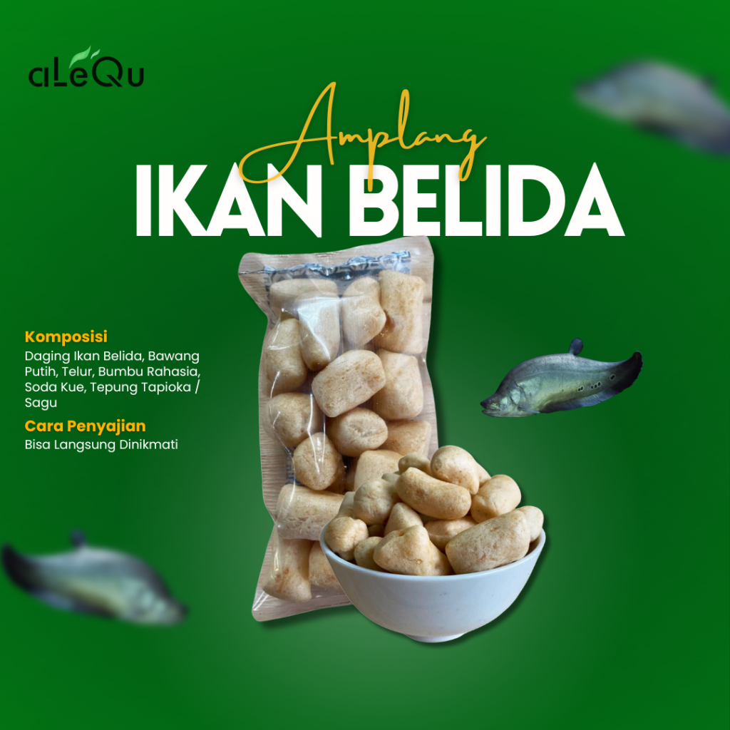 Jual Amplang Ikan Belida – Oleh-Oleh Khas Kutai Barat, Kalimantan Timur ...