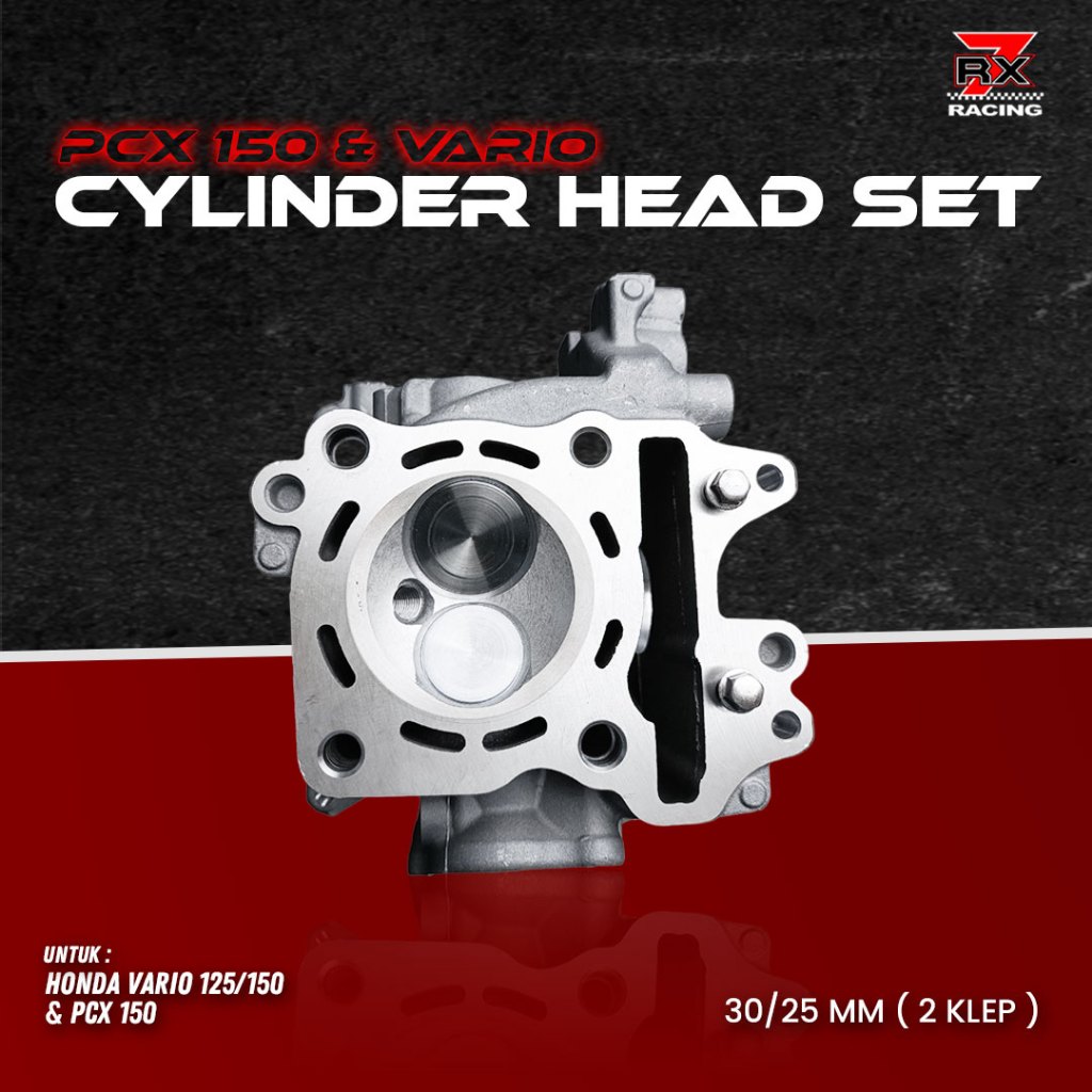 Jual Blok Head Vario 125 Vario 150 Pcx 150 Adv 150 Ukuran 30 25mm Dan ...