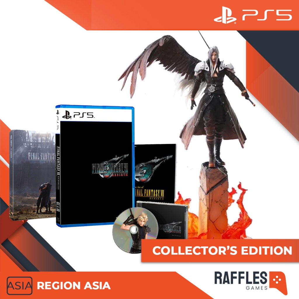 Jual Final Fantasy VII Rebirth COLLECTOR EDITION / FF 7 rebirth collector / Release Date: 29 ...