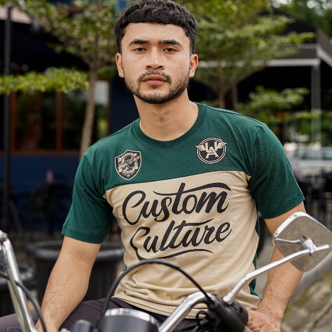 Jual Underage Short Sleeve Custom Culture | Bikers Apparel kaos Motor ...