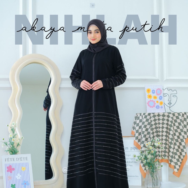 Jual Nihlah Abaya Mata | by fanny.beauty.id | Shopee Indonesia