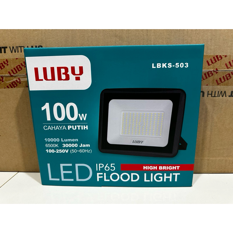 Jual Lampu sorot Luby LBKS-503 100W 150W Led Flood Light LBKS-503 | Shopee Indonesia