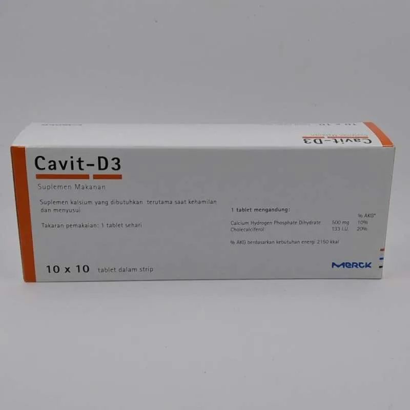 Jual cavit d3 box isi 10 strip | Shopee Indonesia
