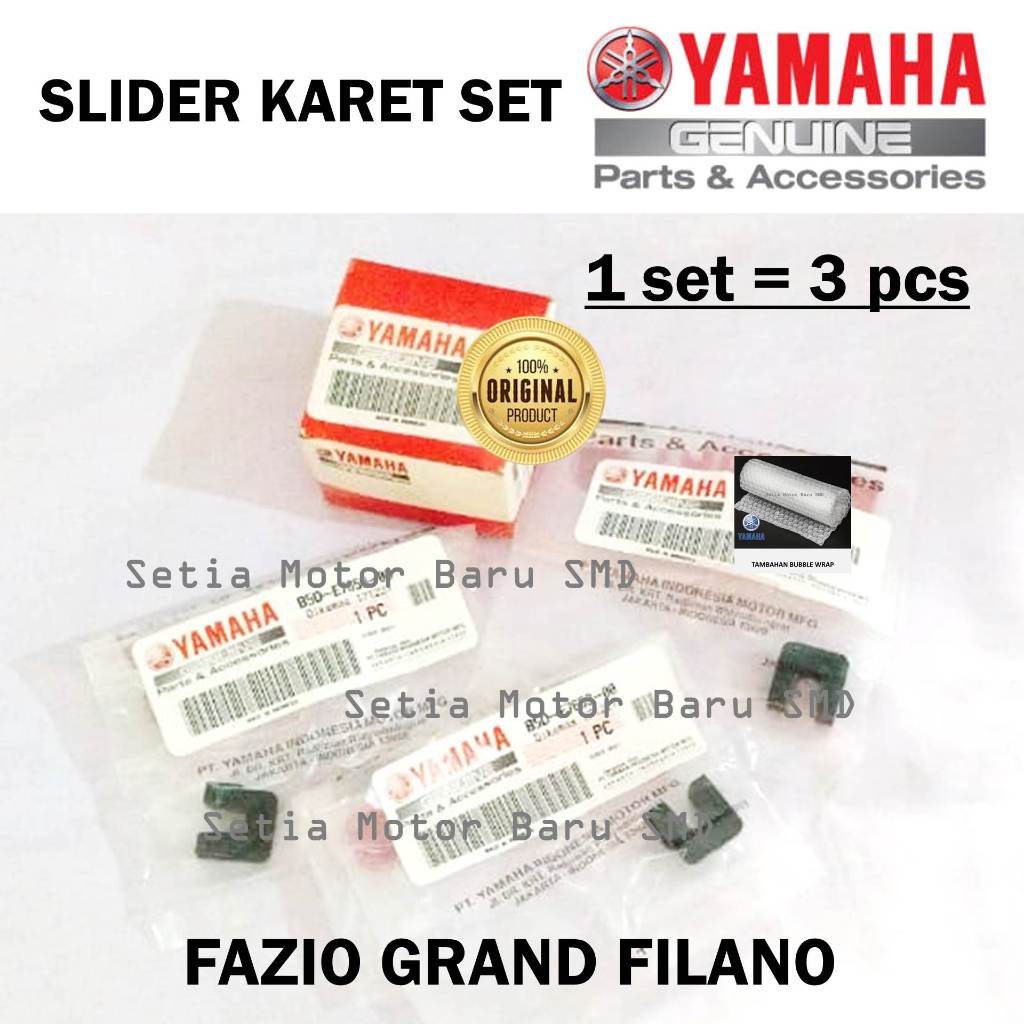 Jual Slider Karet Set Tutup Rumah Roller FreeGo Fazio Grand Filano Asli ...