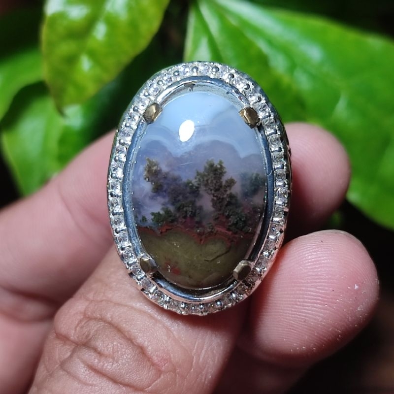 Jual Batu akik gambar pemandangan | Shopee Indonesia