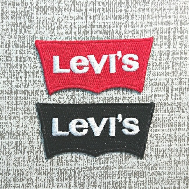 Jual Iron Patch Levis Black and Red | Shopee Indonesia