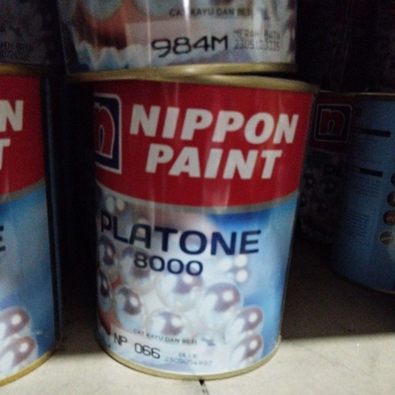 Jual NIPPON PAINT CAT MINYAK PLATONE 8000 0,85Ltr KAYU DAN BESI ...