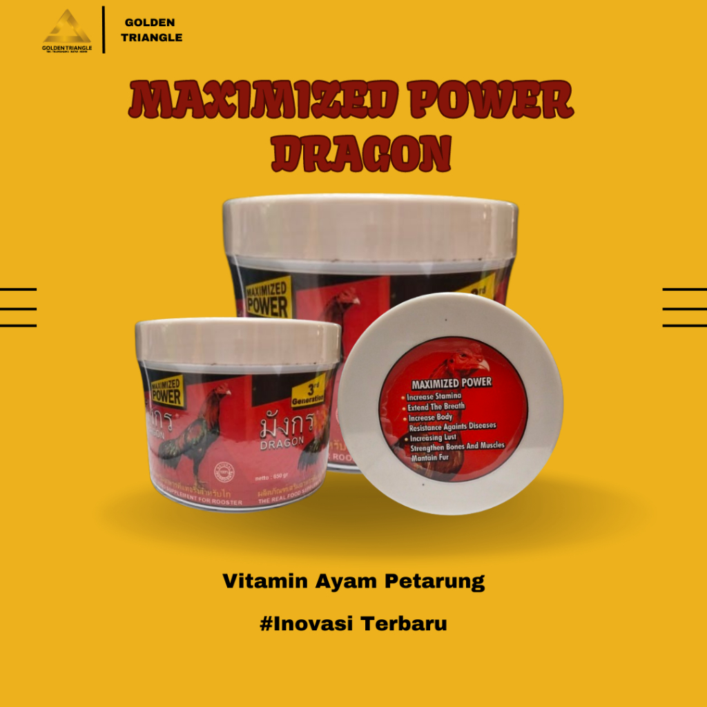 Jual KAMPLANG MAXIMIZED DRAGON Jamu Stamina Ayam Petarung | Shopee ...