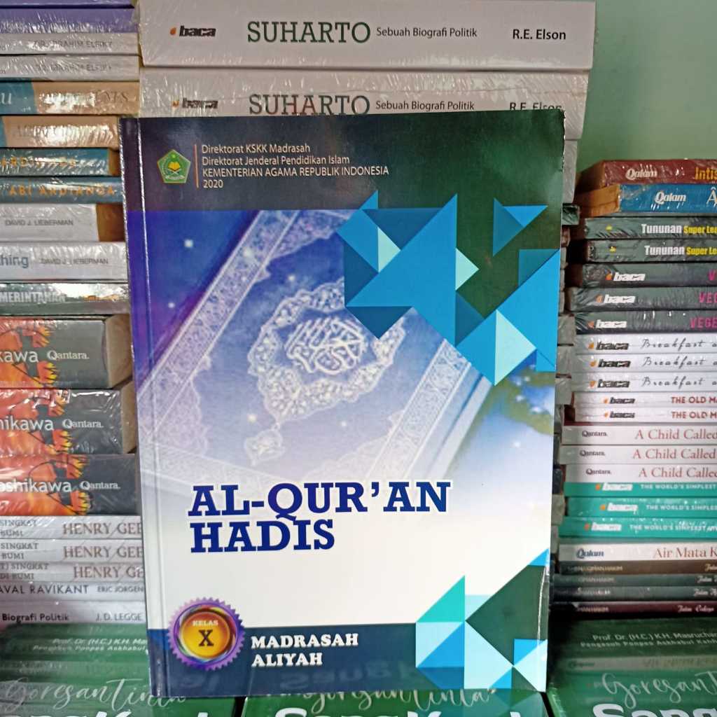 Jual Buku Al-Quran Hadis Al-Qur'an Hadis Kelas 10 Madrasah liyah KEMENAG | Shopee Indonesia