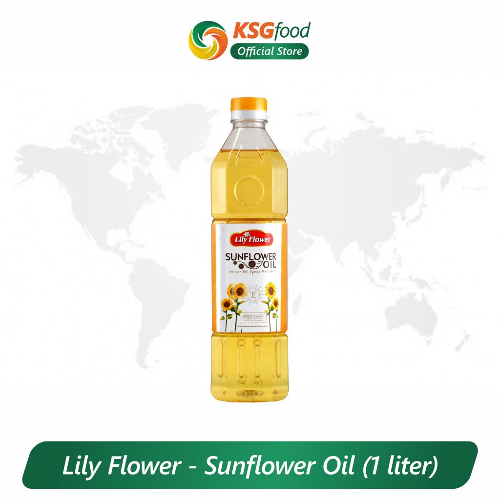 Jual LILY FLOWER SUNFLOWER OIL 1LITER | Shopee Indonesia