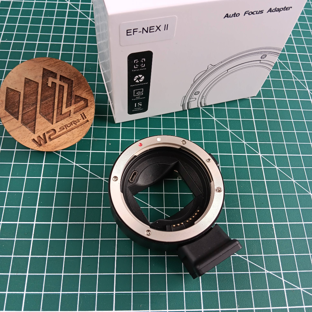 Jual Adapter Lensa Auto Fokus Canon Eos EF to Nex Sony E mount AF ...