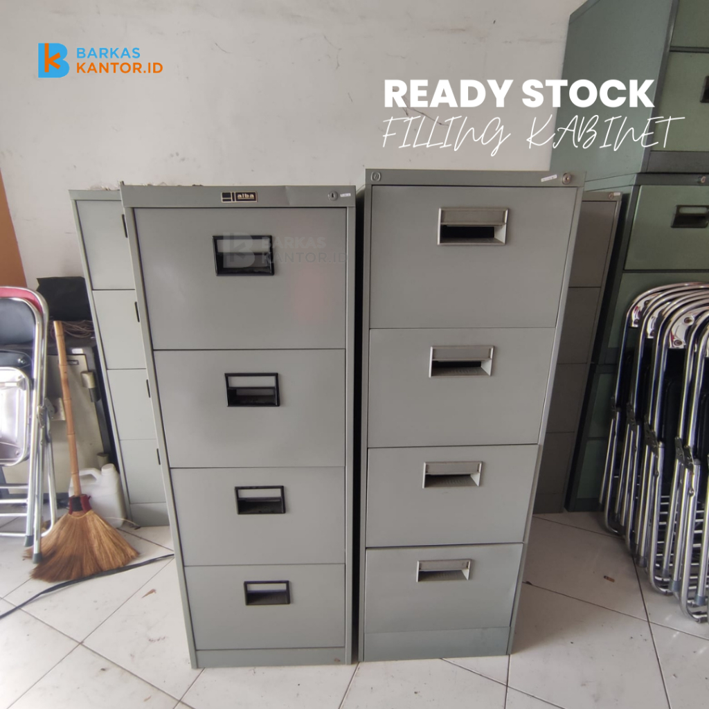 Jual Filling Kabinet Laci 4 - Lemari Besi Rekondisi Seperti Baru ...