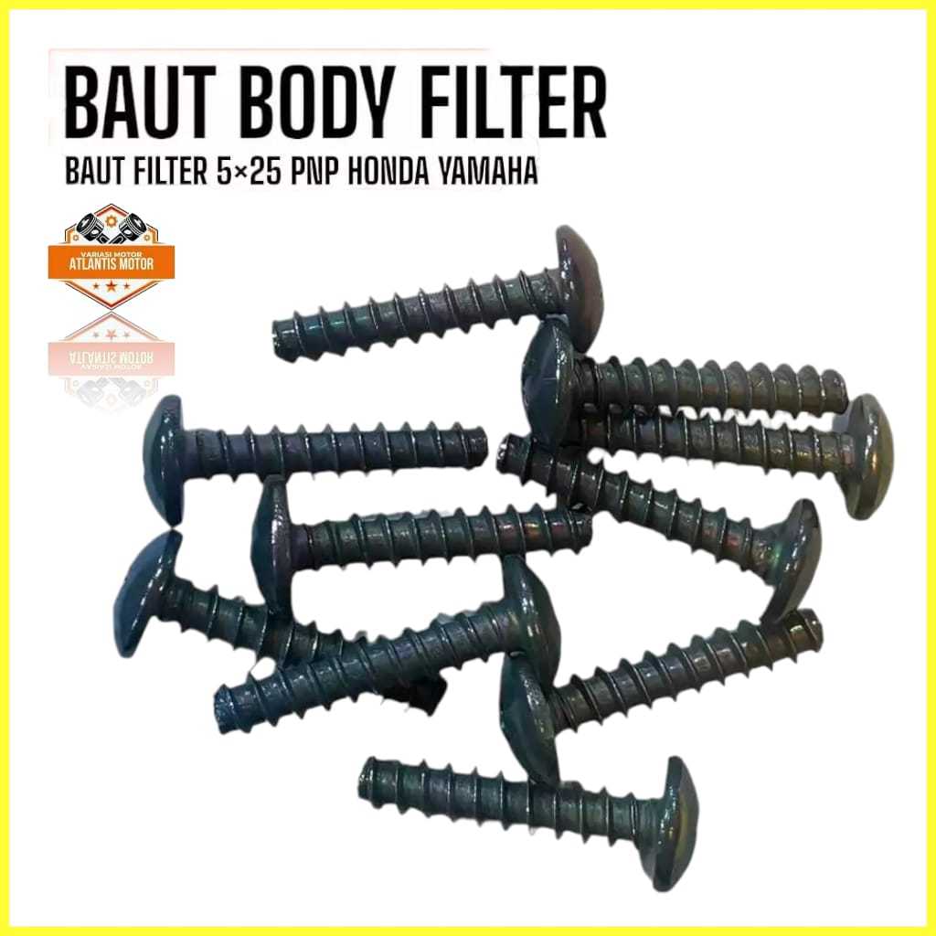 Jual BAUT SKRUP BOX FILTER BAUT FILTER 5x25 HARGA SATUAN atlantis55 ...