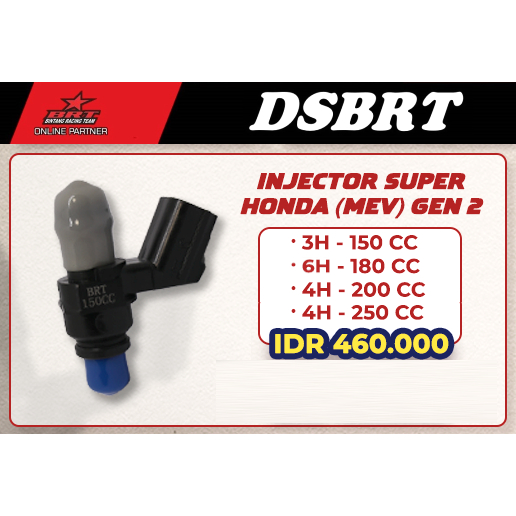 Jual INJECTOR SUPER BRT HONDA SERIES CRF 150 VARIO 125 150 BEAT FI ...