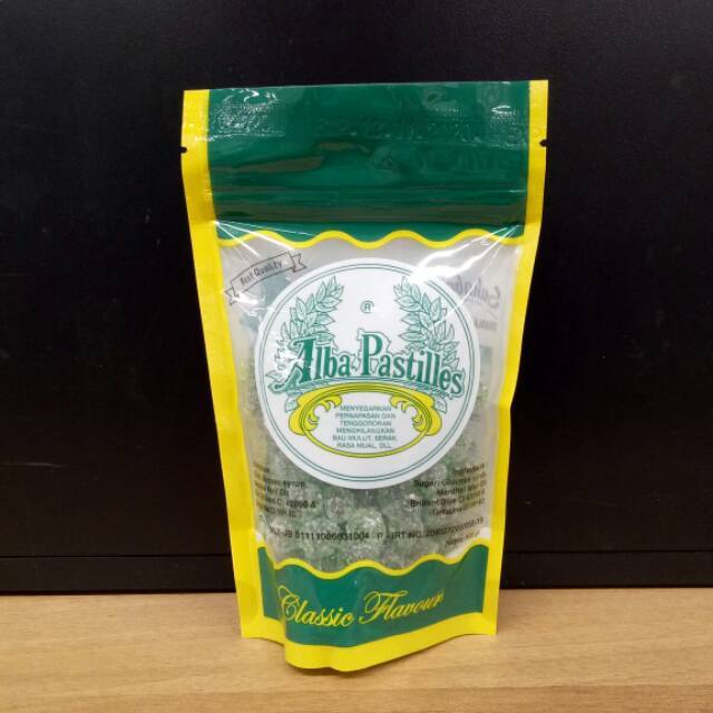 Jual ALBA PASTILLES CLASSIC FLAVOUR / PERMEN ALBA PASTILLES 100GR ...