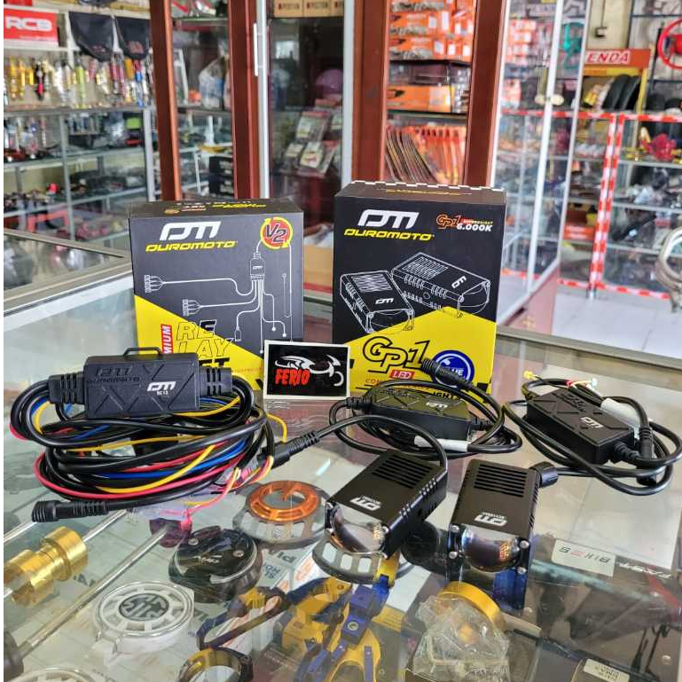 Jual Lampu DUROMOTO New Gp1 Series 50watt dan Relay Duromoto V2 ...